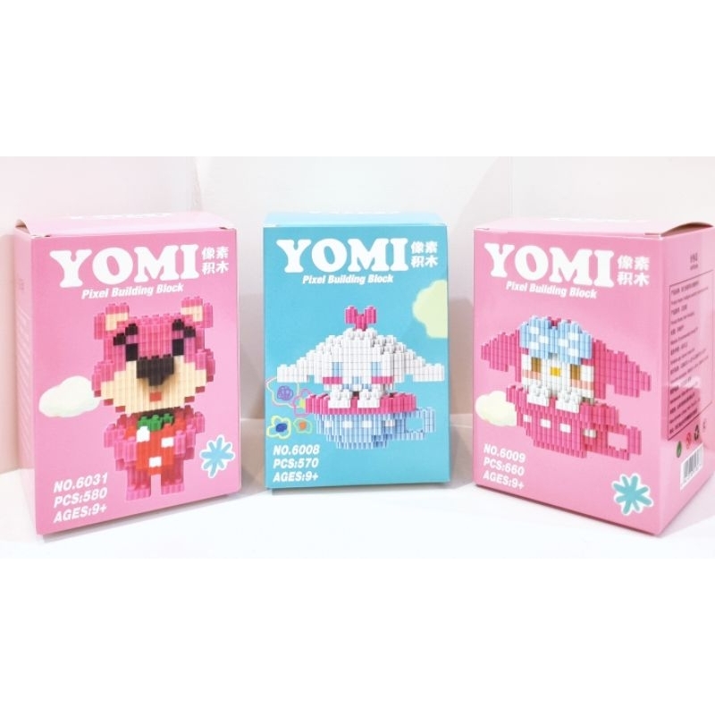 Jual Lego Bricks Sanrio Jumbo / Pixel Building Block / Mainan Balok ...