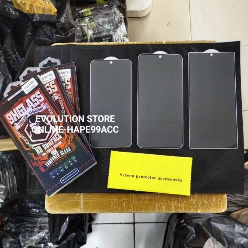 Jual Samsung S24 S24 plus S24 ultra tempered glass privacy anti gores kaca anti spy | Shopee ...