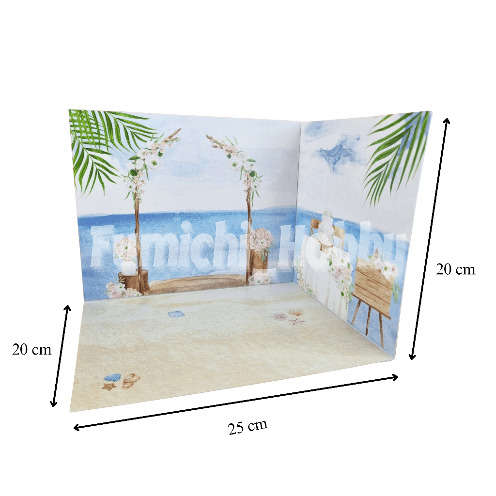 Jual Diorama Action Figure Background 1:12 Figma Nendoroid (Ocean ...