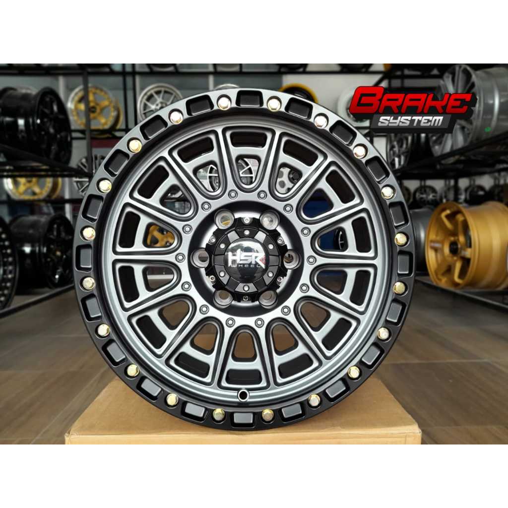 Jual VELG OFFROAD HSR TOSA R17 PCD 6X139,7 BUAT MOBIL PAJERO, FORTUNER, TRITON, HILUX DLL ...