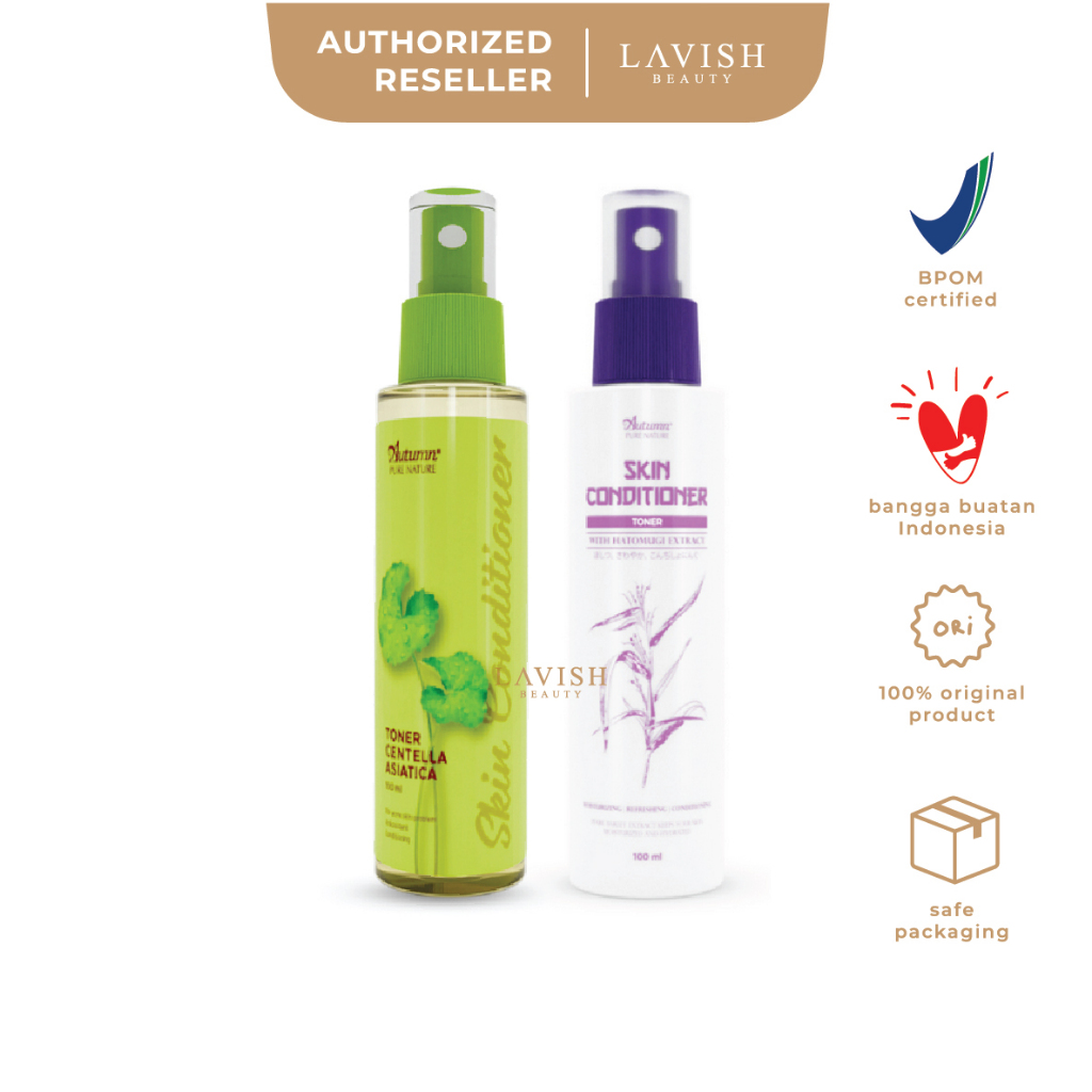 Jual AUTUMN Toner Skin Conditioner with Hatomugi Extract // Centella ...