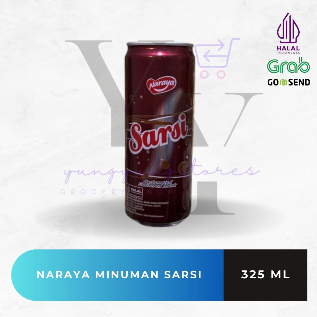 Jual Naraya Minuman Sarsi Kaleng 325 ml | Shopee Indonesia