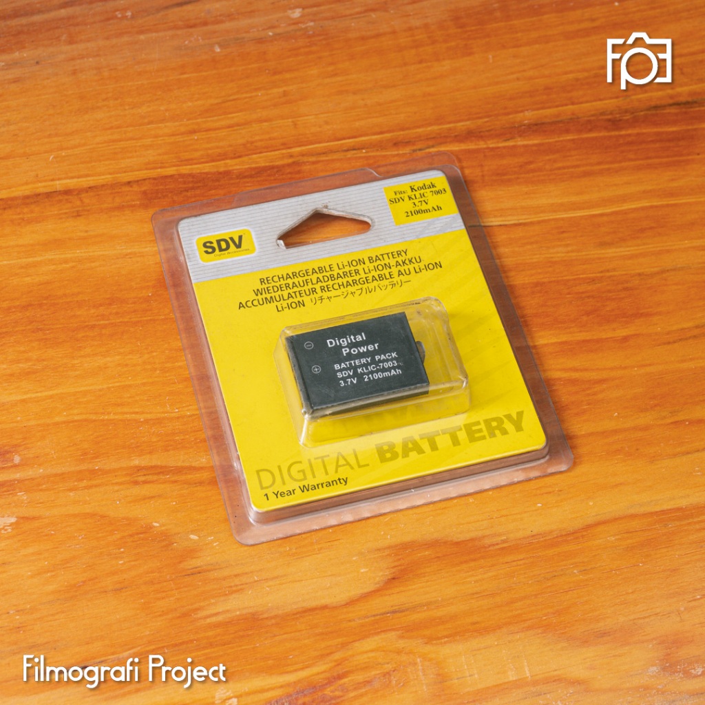 Jual Baterai Kodak KLIC 7003 Merk SDV - Digicam Battery | Shopee Indonesia