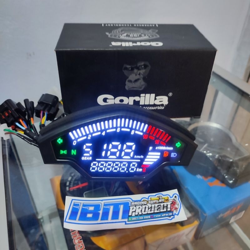 Jual SPIDOMETER GPX DIGITAL SPEEDOMETER GPX GORILLA, SPEEDOMETER GPX ...