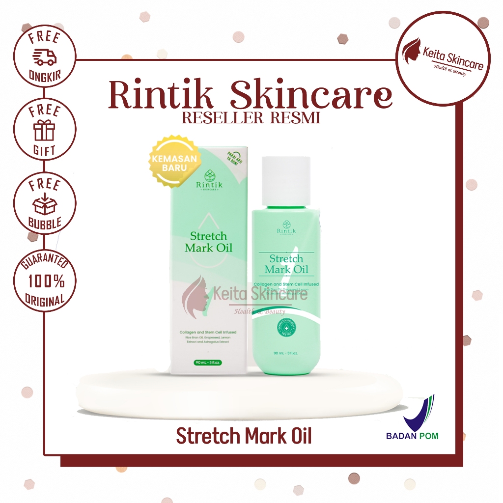 Jual RINTIK Stretch Mark Selulit Oil Pemudar Stretch Mark | Shopee ...