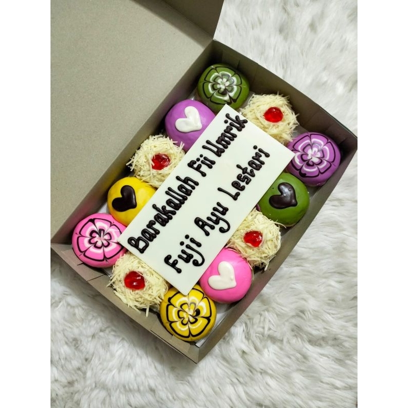 Jual Kue donat cake ulang tahun ultah Aida's snack bandung unik murah ...