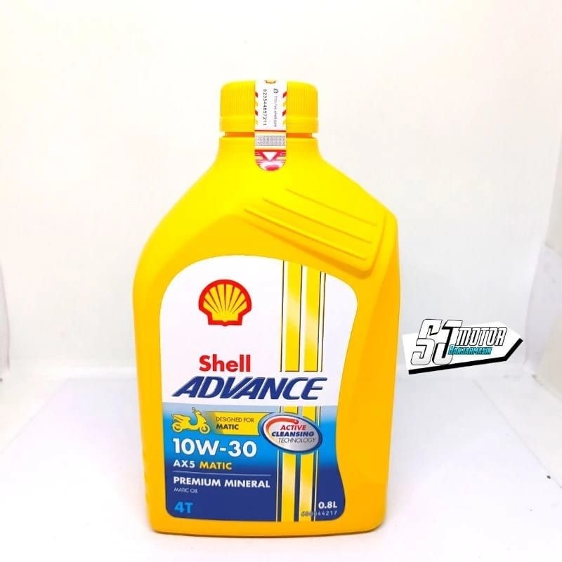 Jual Oli Shell Advance 4T AX5 10W-30 Scooter/Metic (800ML) | Shopee ...