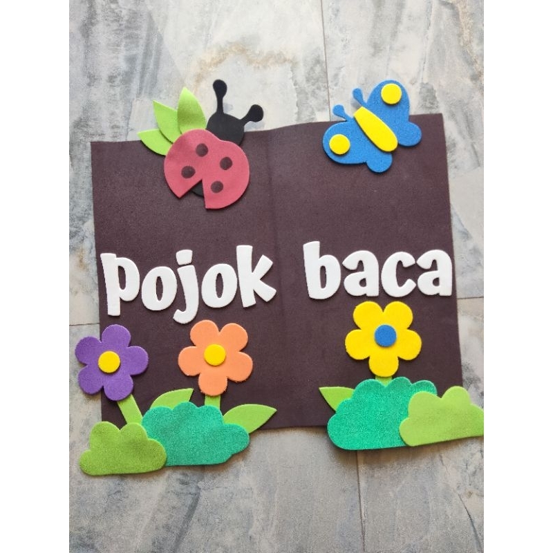 Jual hiasan pojok baca//sudut baca paud tk | Shopee Indonesia