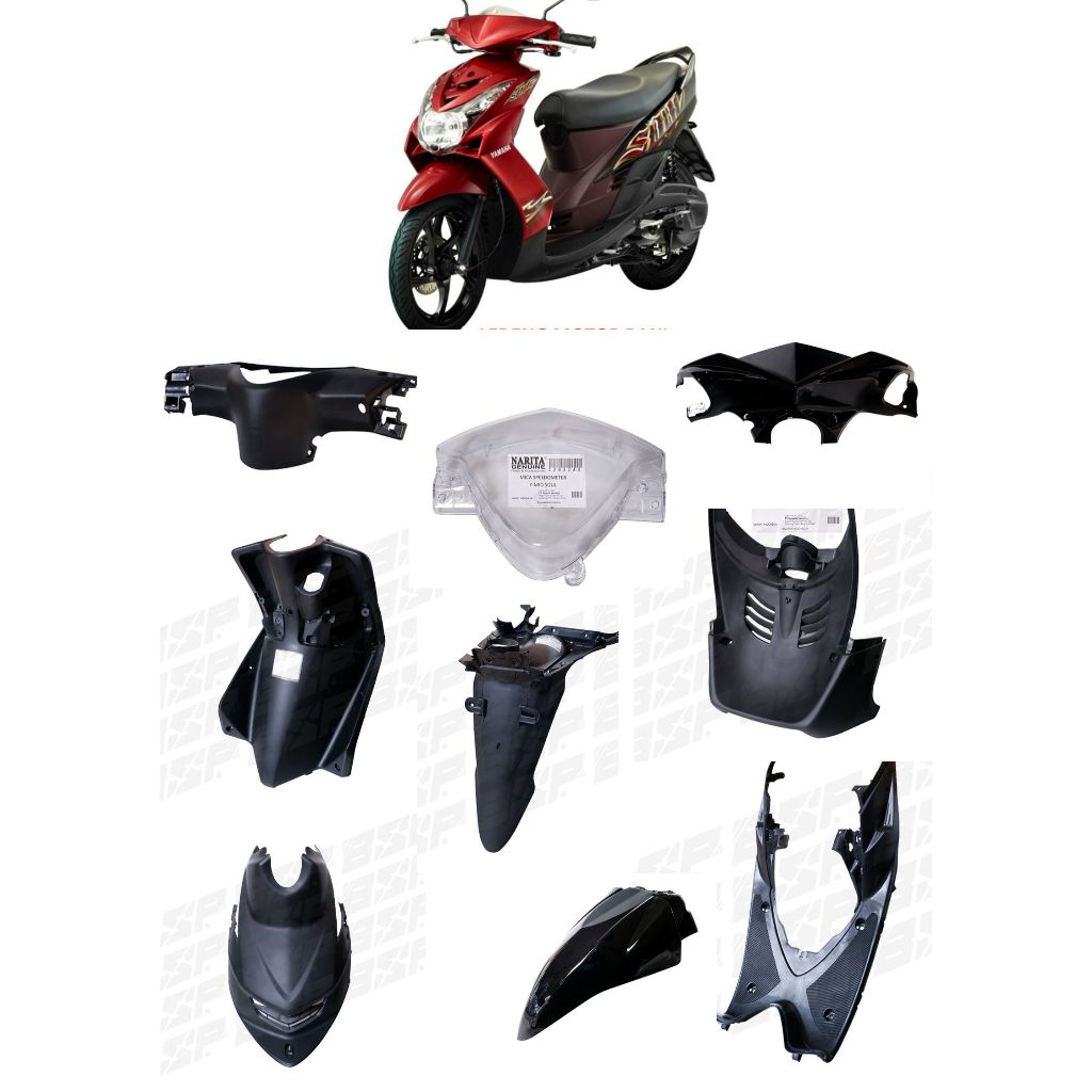 Jual MIO SOUL SATUAN Body Bodi Kasar Mio Soul Karbu Lama Old , Batok ...