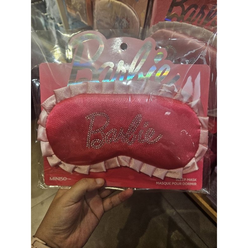 Jual MINISO BARBIE PENUTUP MATA SLEEP MASK EYE PATCH | Shopee Indonesia