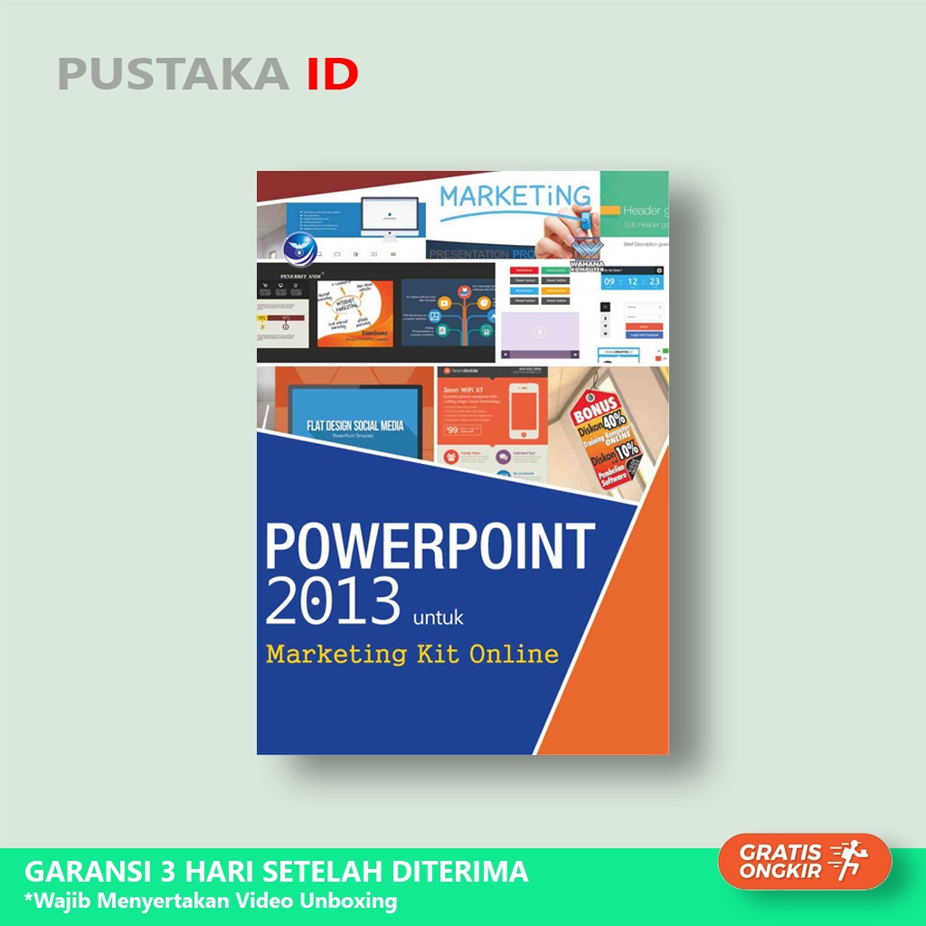 Jual Buku PowerPoint 2013 Untuk Marketing Kit Online - Original ...