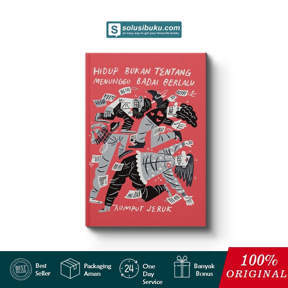 Jual [Solusibuku Jakarta] Buku Hidup Bukan Tentang Menunggu Badai ...