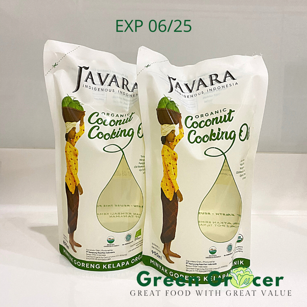 Jual Coconut cooking oil JAVARA non-aroma 900 ML / Minyak Kelapa 900 ML ...