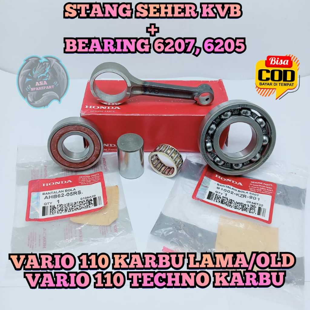 Jual Stang Seher Set Bering KVB Motor Honda Vario 110 CW KArbu , Vario ...
