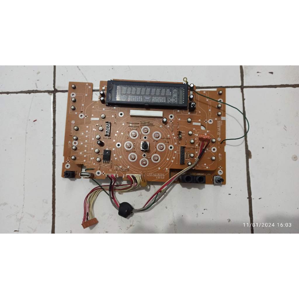 Jual Modul Panel Lcd Kontrol Tape compo HIFI LG MDD64 (Kondisi bekas ...