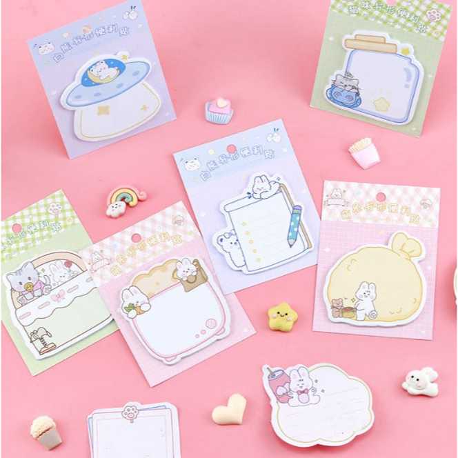 Jual Lazy Animal Shaped Sticky Note / Sticky Note Bentuk Bentuk Unik ...