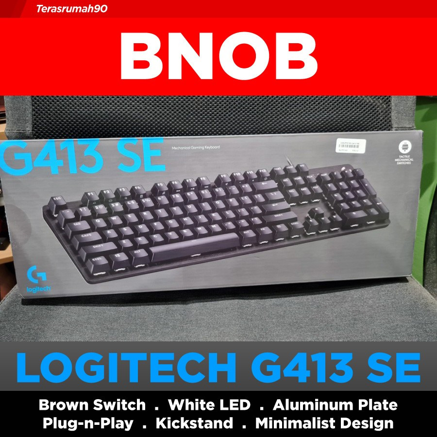 Jual Logitech G413 SE Mechanical Gaming Keyboard - Full Size | Shopee ...