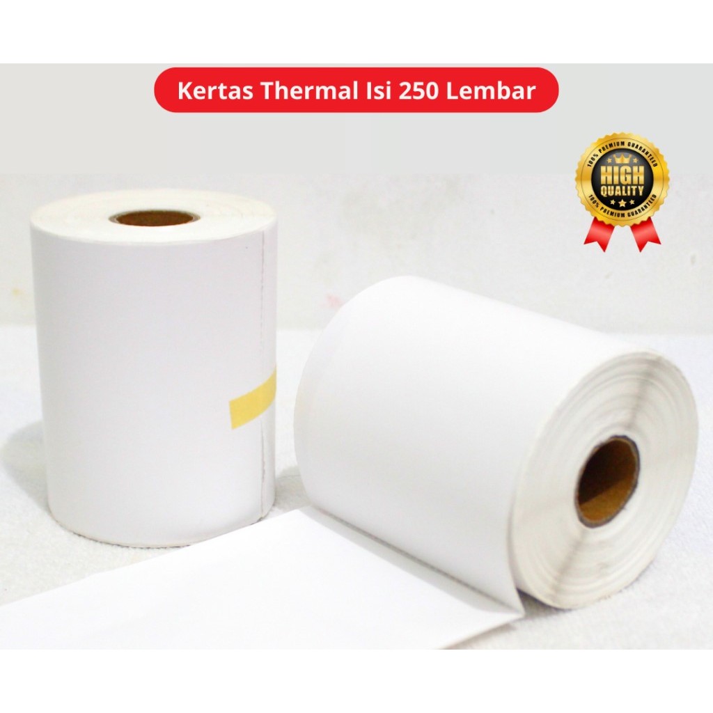 Jual LABEL BARCODE/KERTAS STICKER LABEL THERMAL 100 X 150MM ISI 500 PCS | Shopee Indonesia