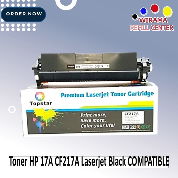 Jual Toner Cartridge Compatible CF217A 17A-Printer HP M102 M130-New ...