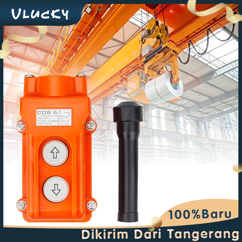 Jual Control Hoist Push Button Switch COB-61 Water Proof Hoist Crane Pendant Up Down Station ...
