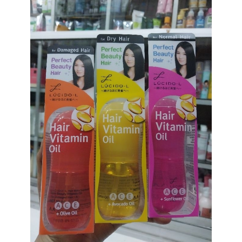 Jual lucidol hair vitamin oil 50ml | Shopee Indonesia