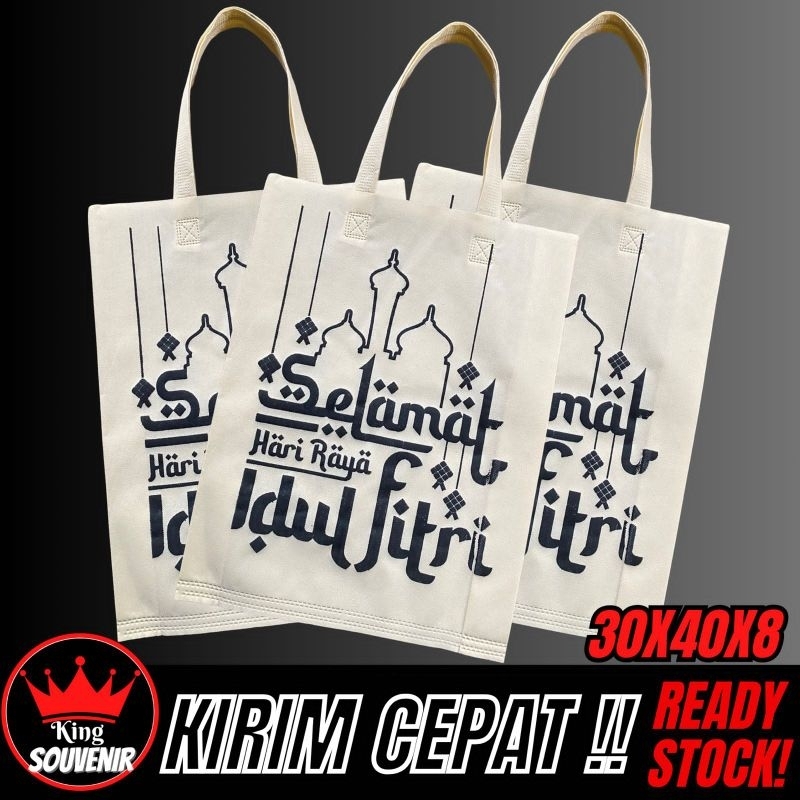 Jual GOODIEBAG SPUNBOND TAS HANTARAN HARI RAYA IDUL FITRI TAS LEBARAN ...