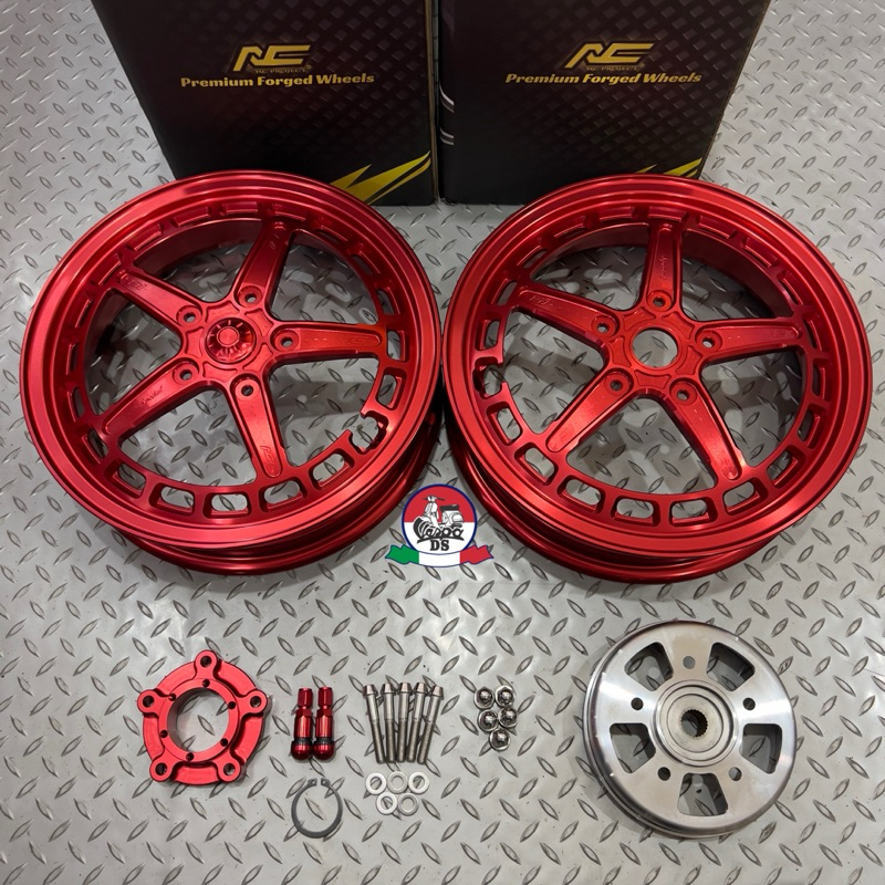 Jual Velg NC PROJECT Speciale Red Vespa Sprint Primavera GTS S LX LXV ...