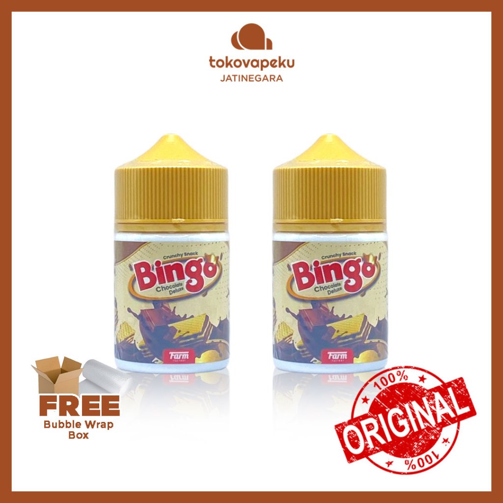 Jual BINGO V3 CHOCOLATE DELUXE BINGO CHOCOLATE 60ML ORI by FARM FACTORY ...