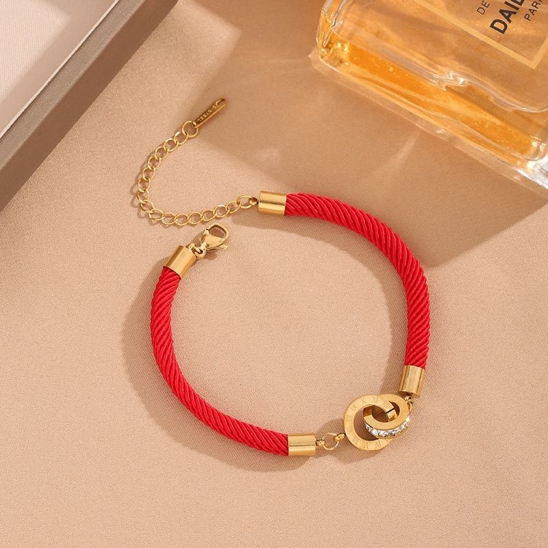 Jual (M1) gelang tali merah rinn titanium cantik | Shopee Indonesia