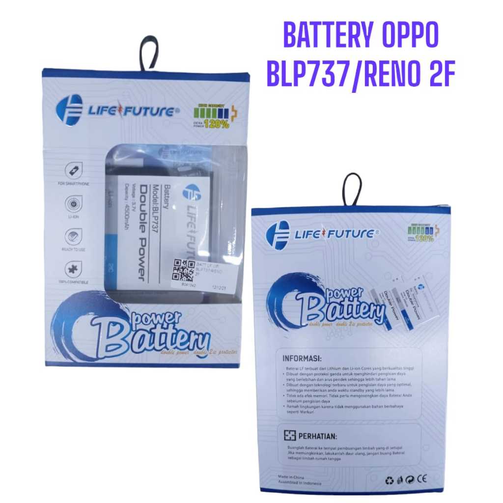 Jual BATTERY OPPO BLP737/RENO 2F | Shopee Indonesia