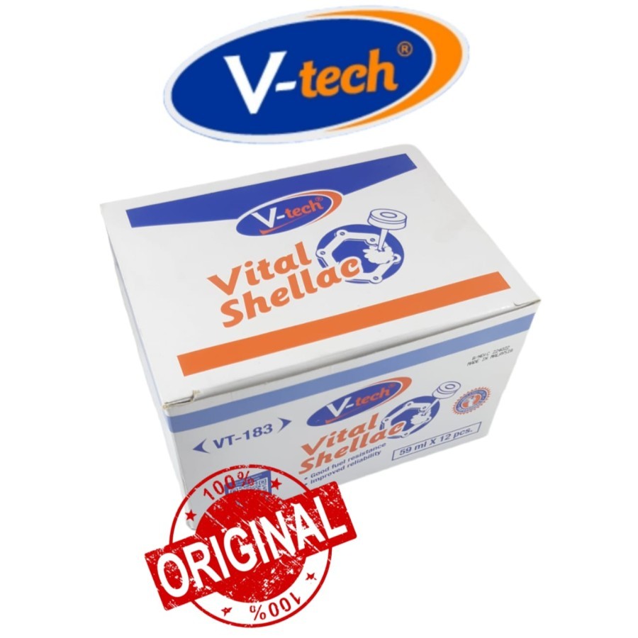 Jual Lem Gasket V-tech Vital Shellac Original | Shopee Indonesia