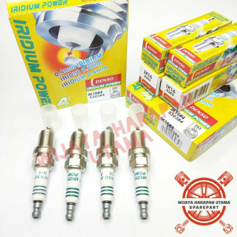 Jual Busi Iridium Denso Busi Racing Jazz City Brio Mobilio BRV CRV HRV ...
