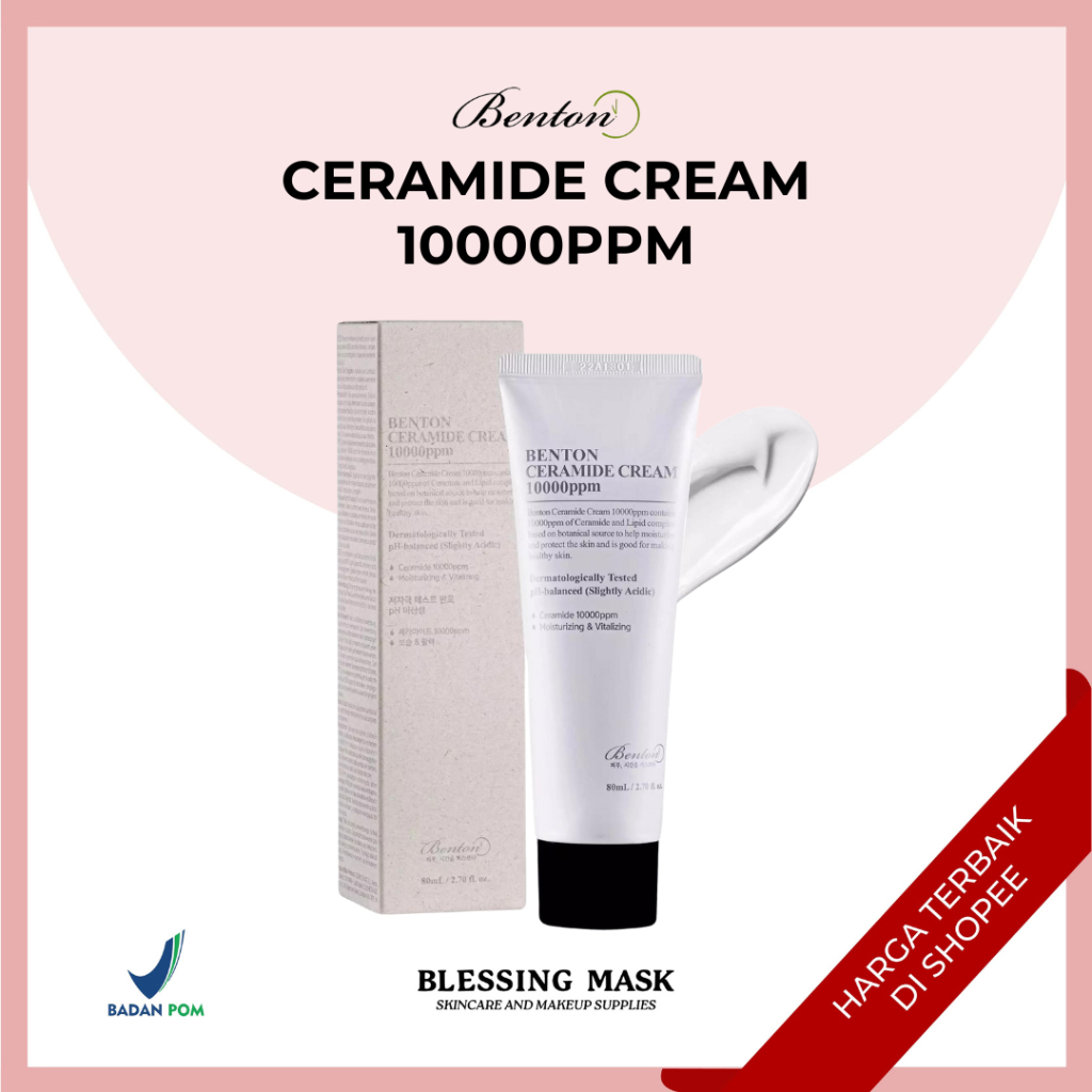 Jual Benton Ceramide Cream 10000ppm - 80mL [Repair Skin Barrier ...