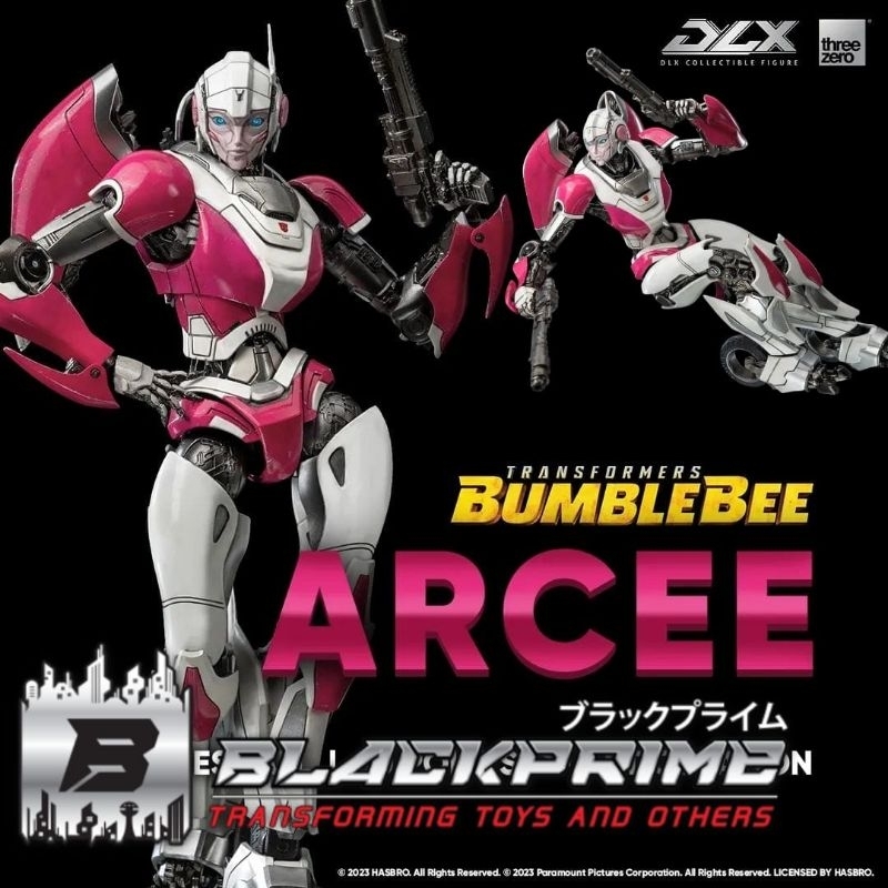 Jual Threezero DLX Arcee Transformers Bumblebee Movie action figure ...