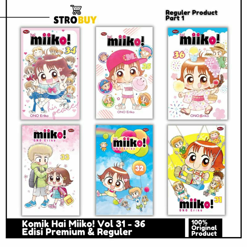 Jual Komik Hai Miiko 30 31 32 33 34 35 36 Edisi Premium | Shopee Indonesia