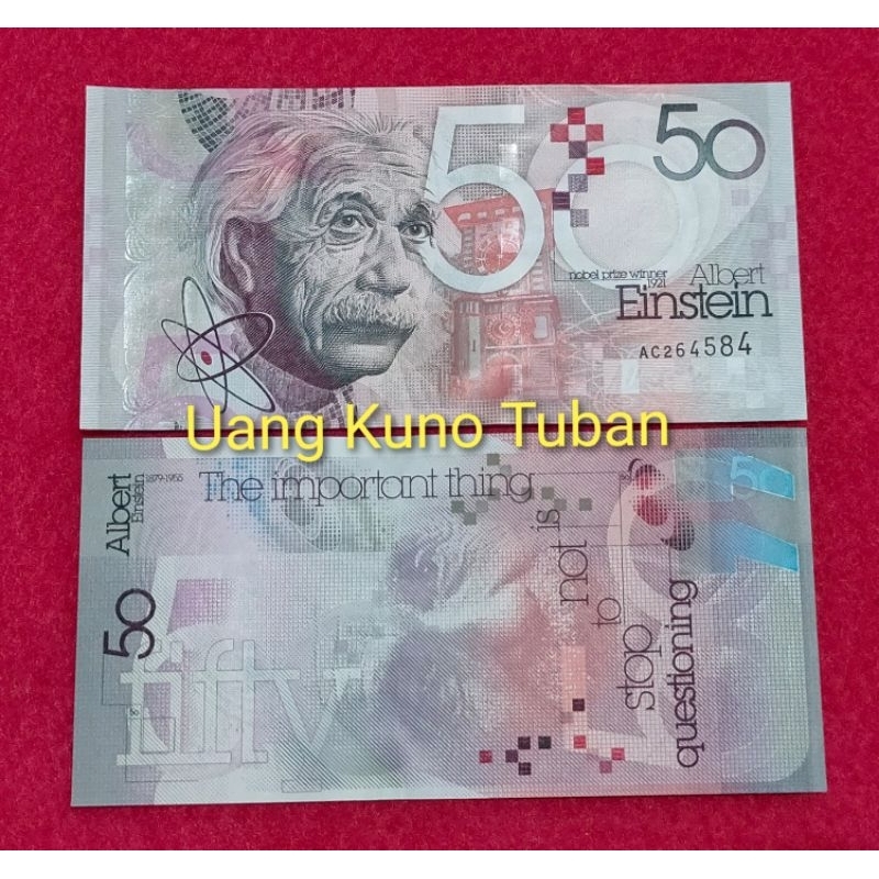 Jual Test note 50 Albert einstein | Shopee Indonesia