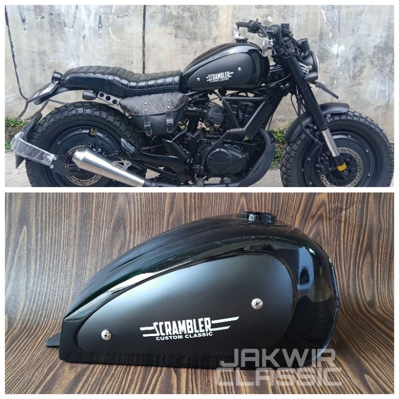 Jual Tangki Scrambler Tangki Motor Custom Tangki Custom Tangki Japstyle ...
