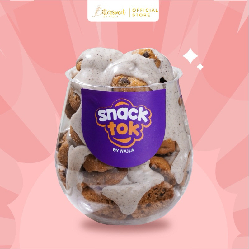 Jual SNACKTOK Bittersweet by Najla ( READY STOCK) | Shopee Indonesia