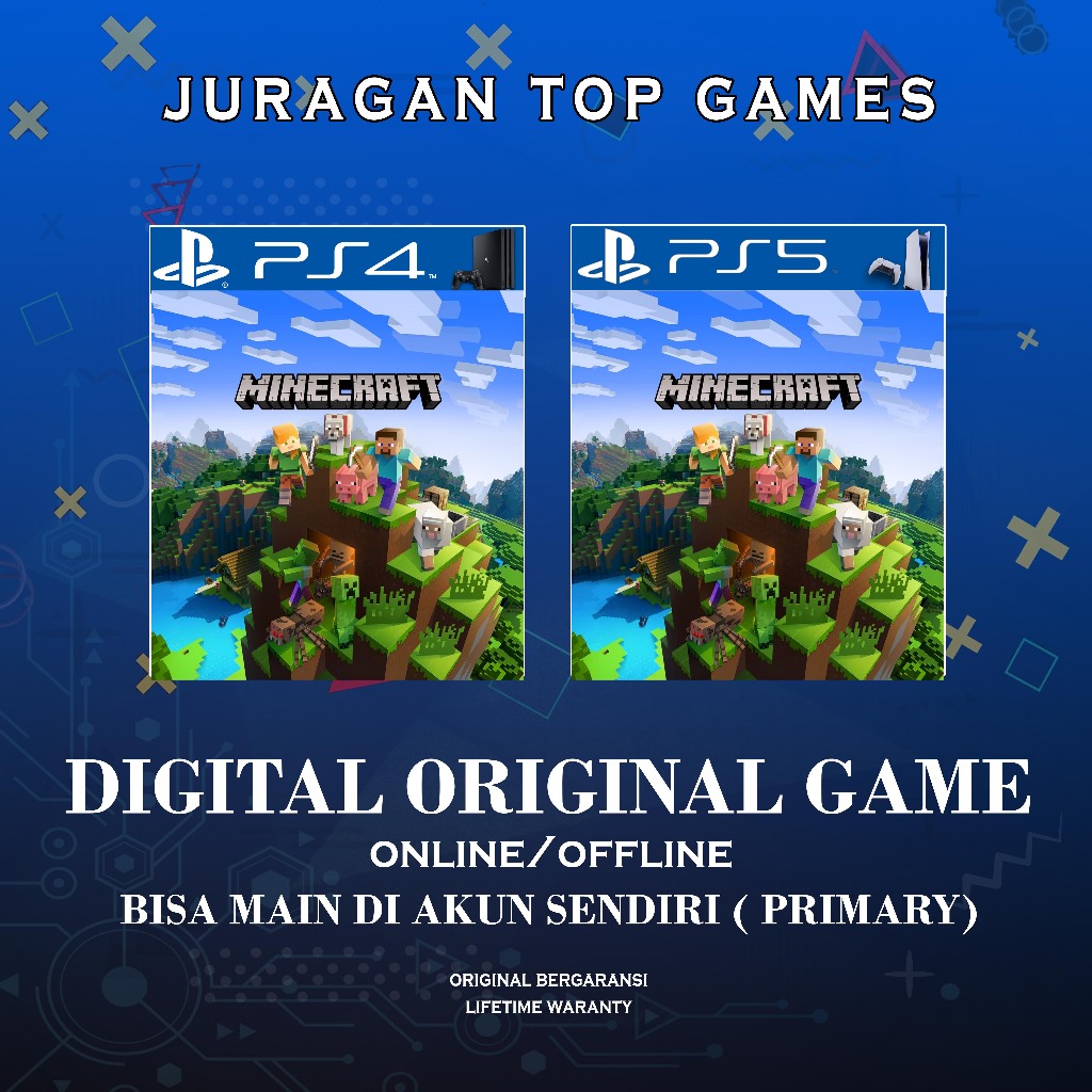 Jual Minecraft Ps4 Ps5 Digital | Shopee Indonesia
