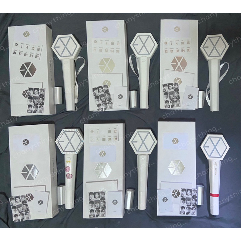 Jual [official] lightstick EXO versi 1 2 preloved / new | Shopee Indonesia