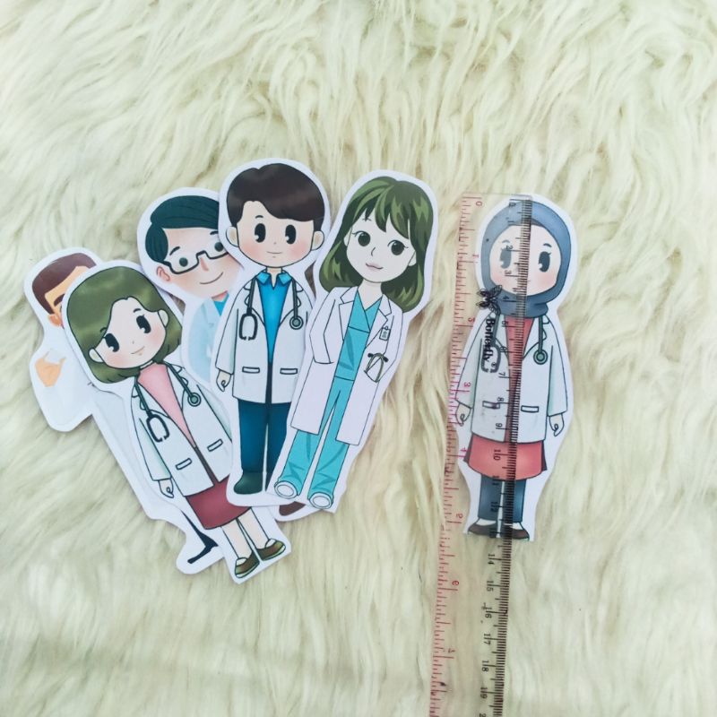 Jual TOPPER DOKTER//TOPPER UNTUK BUKET//TOPPER PROFESI DOKTER//TOPPER ...