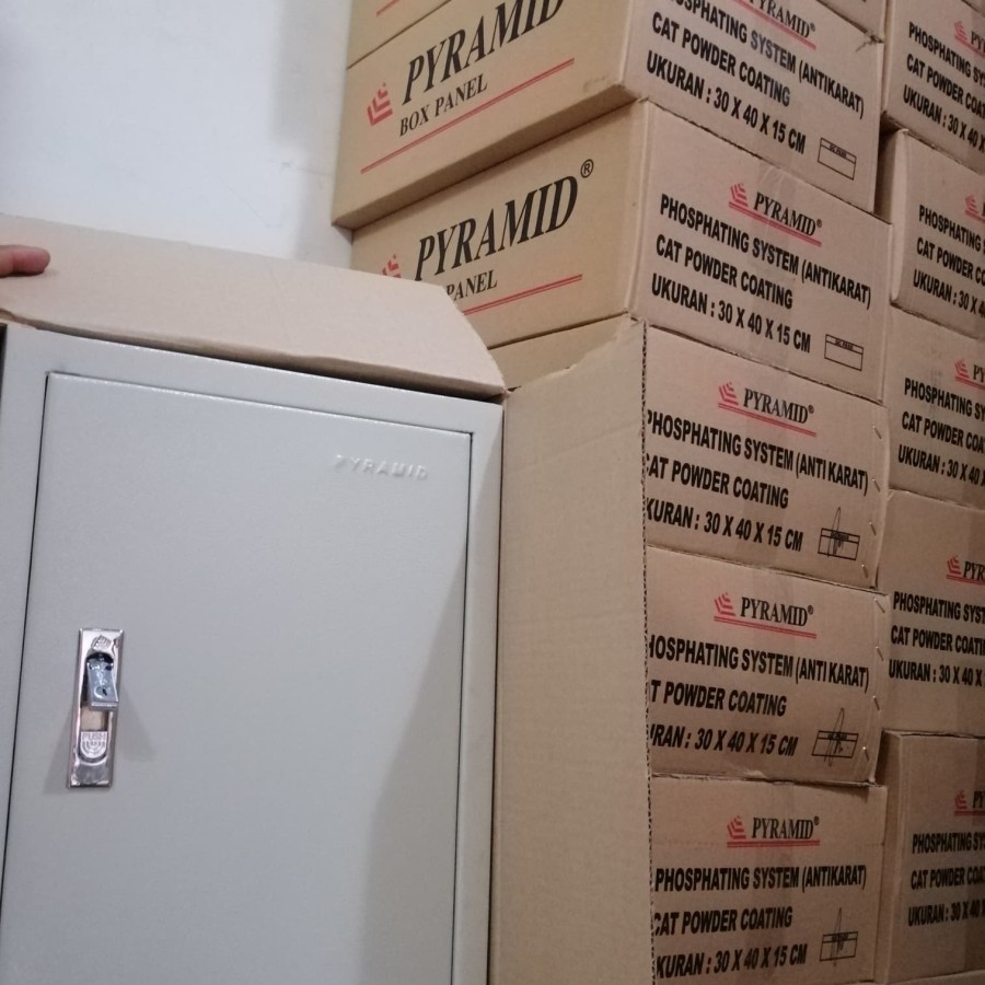 Jual box panel Komponen Listrik Ukuran 30x40x15 merk pyramid Tebal ada ...