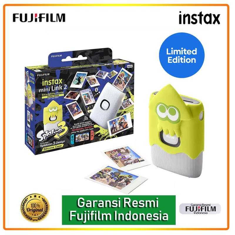 Jual Fujifilm Instax Link 2 Splatoon Camera | Shopee Indonesia