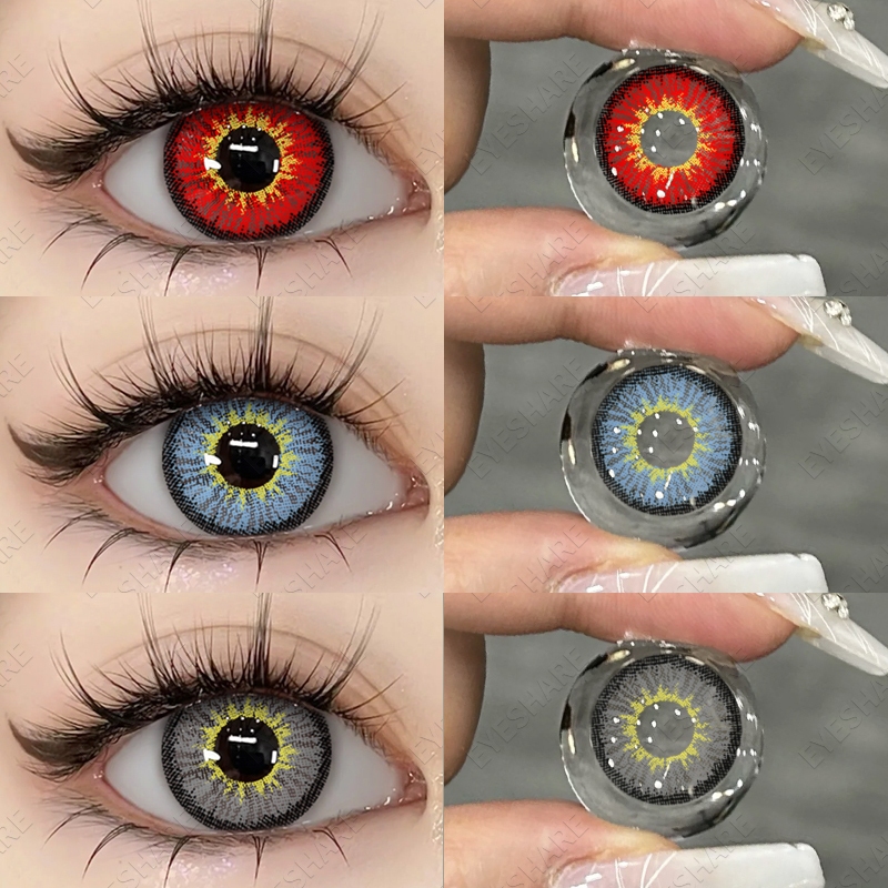 Jual [COD]-Eyeshare Icesnow Cosplay Seri Softlens 14.5mm Lensa Kontak ...