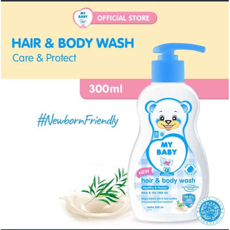 Jual My Baby Hair& body wash Pump Healthy & Protect 300ml | Shopee ... Jual My Baby Hair& body wash Pump Healthy & Protect 300ml | Shopee ...