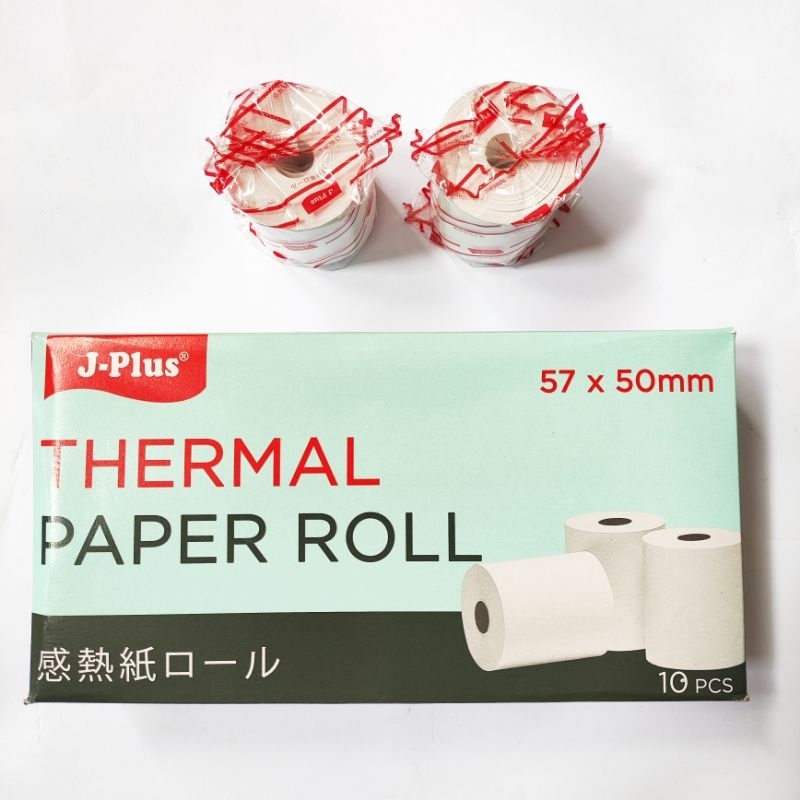 Jual termal paper roll / register roll 57x50 mm / thermal paper ...