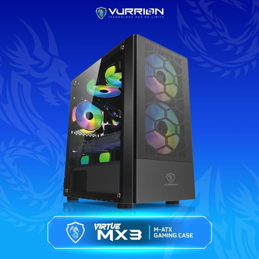Jual CASING VURRION - VIRTUE MX3 BLACK EDITION | Shopee Indonesia