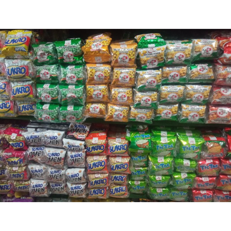 Jual Kacang Dua Kelinci All Varian sachet isi 10 | Shopee Indonesia