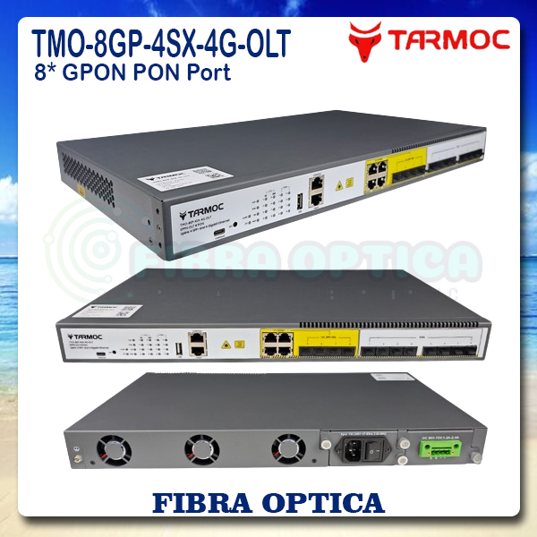 Jual Tarmoc TMO-8GP-4SX-4G-OLT |Gpon 8 Pon OLT Uplink 4x 10G/1G SFP,4GE ...
