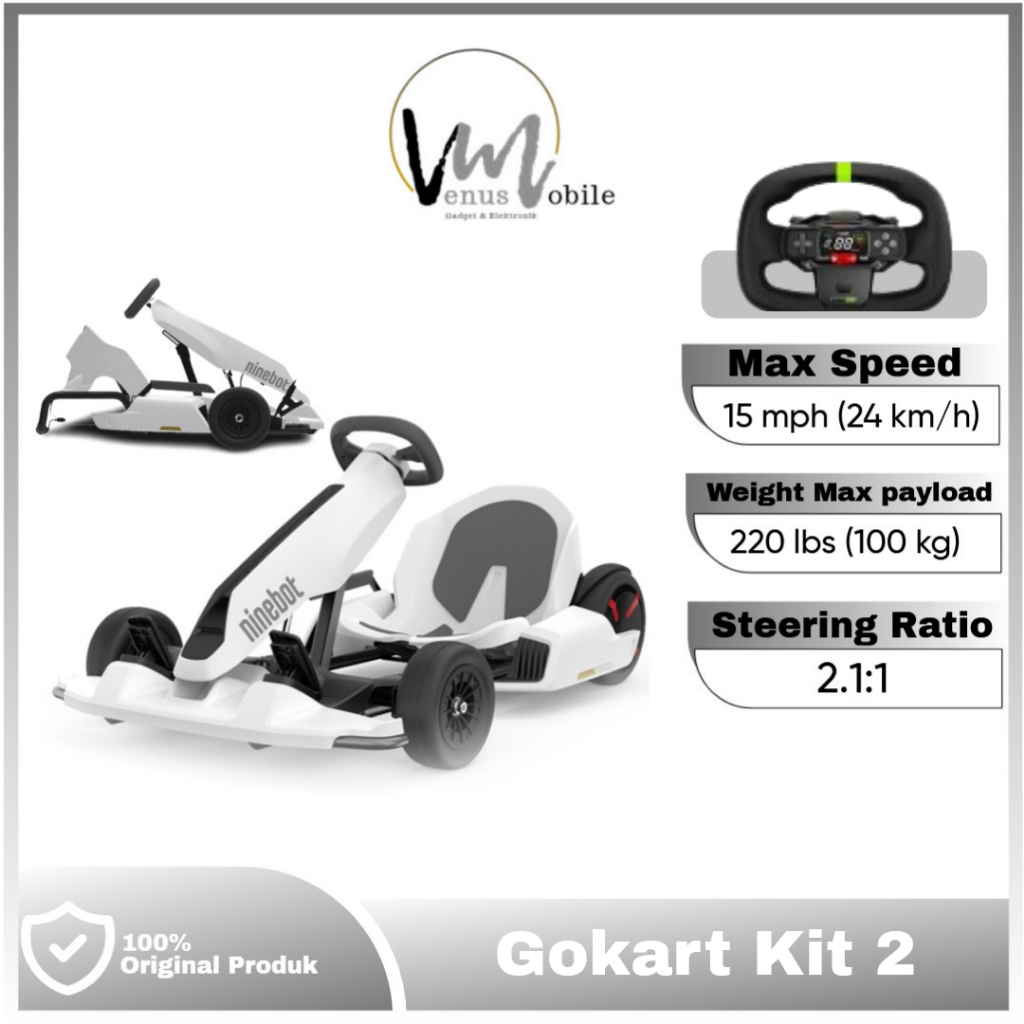 Jual Ninebot Gokart Kit 2 Electric Mini Pro Segway - Go kart Ninebot ...